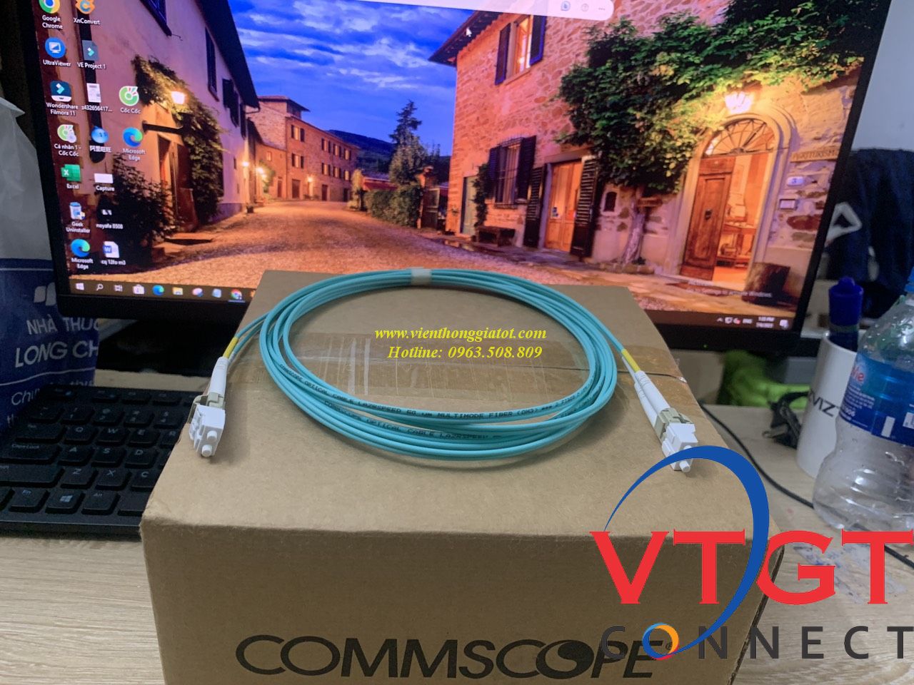 Dây nhảy quang LC-LC OM3 CommScope DÀI 3 MÉT 2105027-3